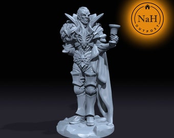 Lucien Vampire Count Dnd Boss Midnight Curse 28mm Miniatures for ...