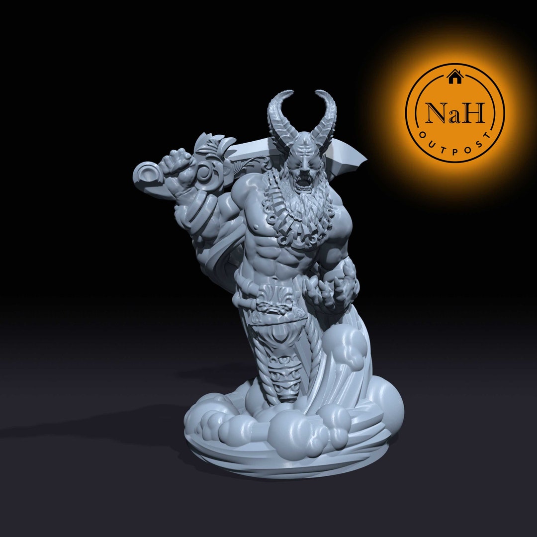 Zafirah, the Flame of the South | Genie, Efreeti | Efreet | Miniature ...