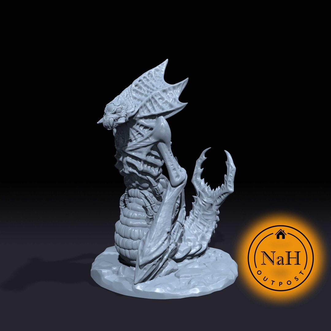 Spinegloom the Abyssal Stalker Deepstalker Kaiju Hydralisk Miniature ...