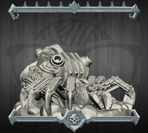 Mechanical Spider Clockwork Spider Miniature for Tabletop - Etsy