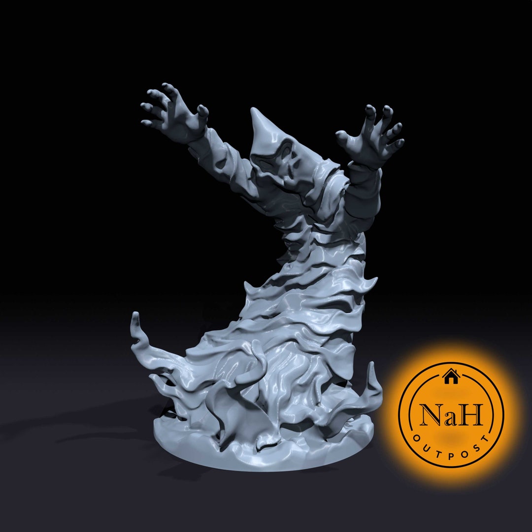 Shriekmaw, the Wailing Specter | Allip Miniature for Tabletop Games ...