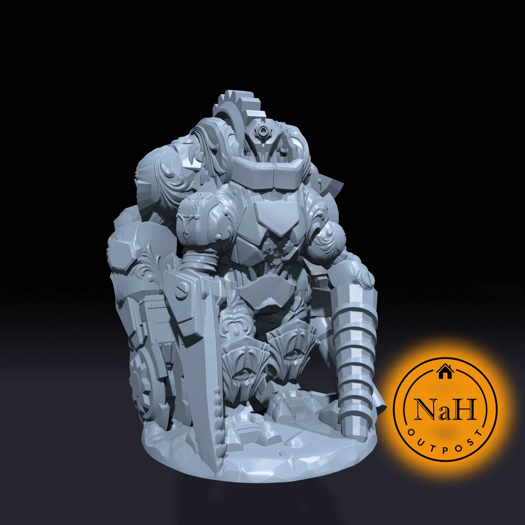 Ironcald the Battlebuilt Goliath | Clockwork Goliath | Marut Miniature ...