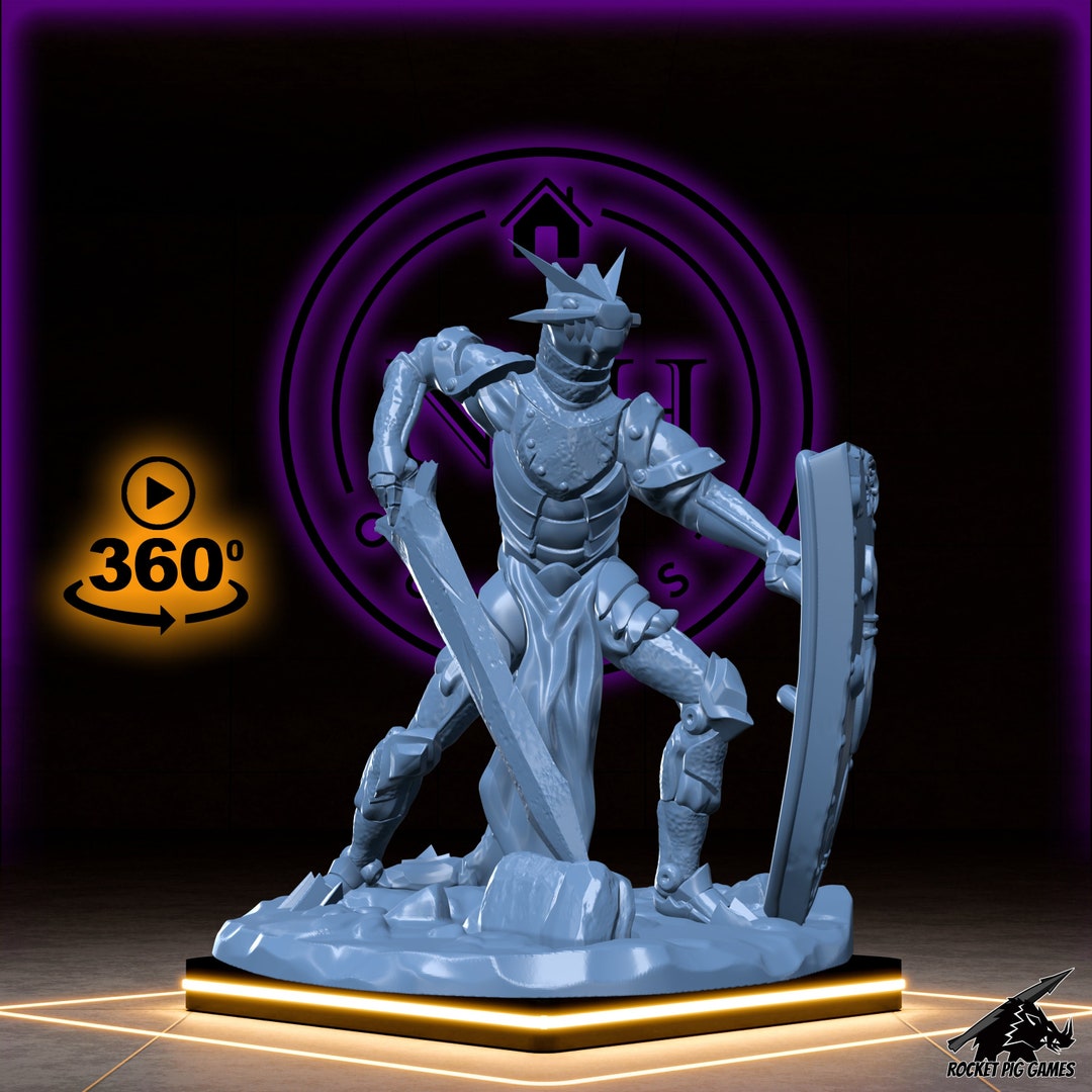 Grendurak, the Ironscale Champion Dragon Forged Golem Clockwork ...