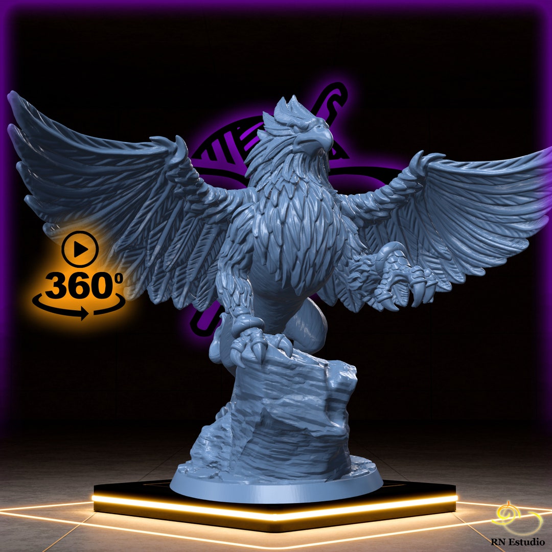 Windrazor, the Guardian of the Peak | Skreek | Griffon Miniature for ...