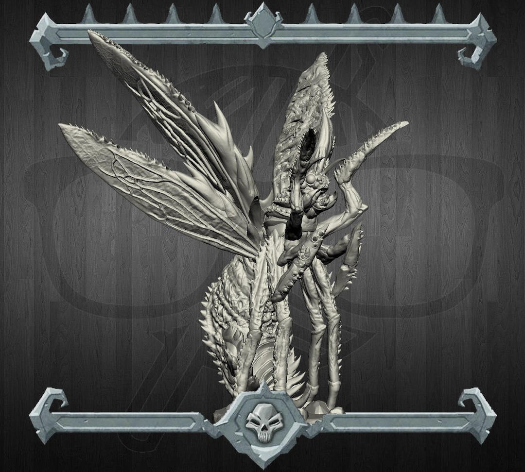 Sinderwing, the Scorching Swarm Hellwasp Hell Wasp Miniature for ...