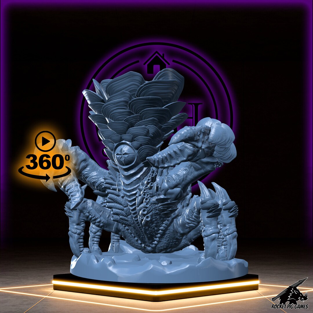 Coral Elemental Coral Reef Golem Earth and Water Elemental Miniature ...