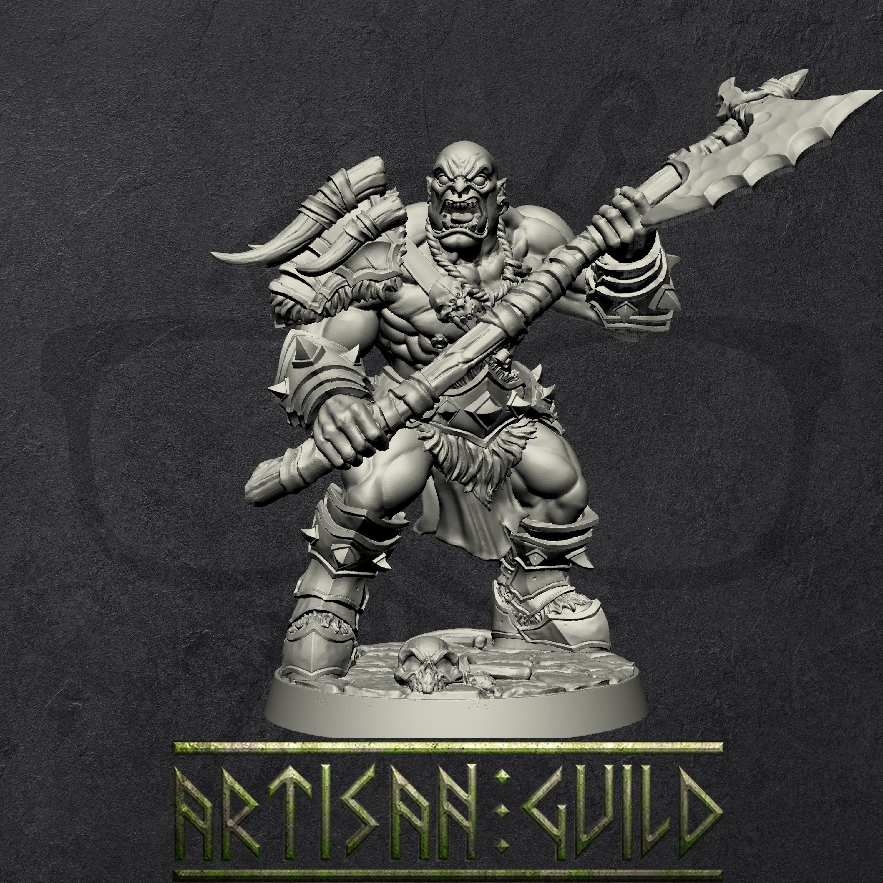 Orc Barbarians | Orcish Horde Warriors Miniature for Tabletop Games ...