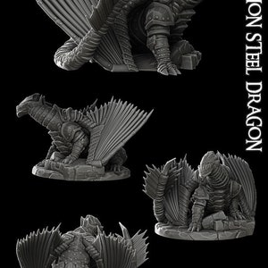 Malastrix the Onyx Engine | Demon Steel Dragon | Chardalyn Dragon ...