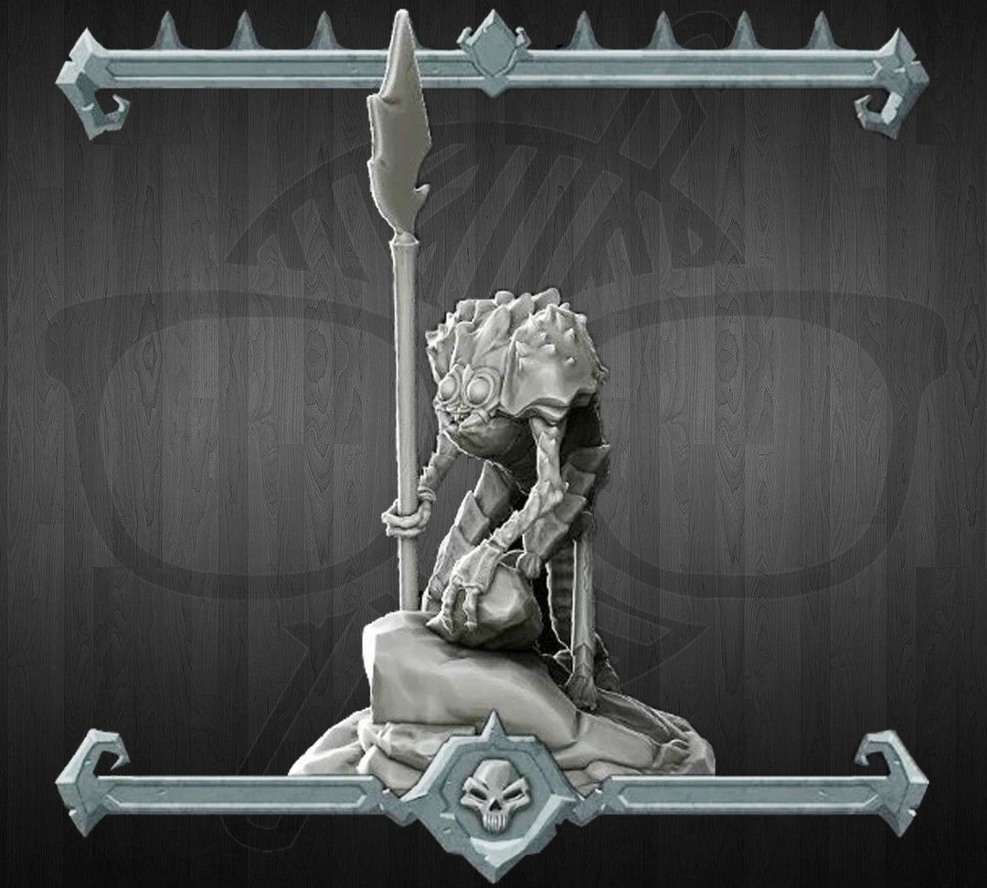 Zephyrus Frostbind, the Gelugon General Ice Devil Ice Fiend Miniature ...