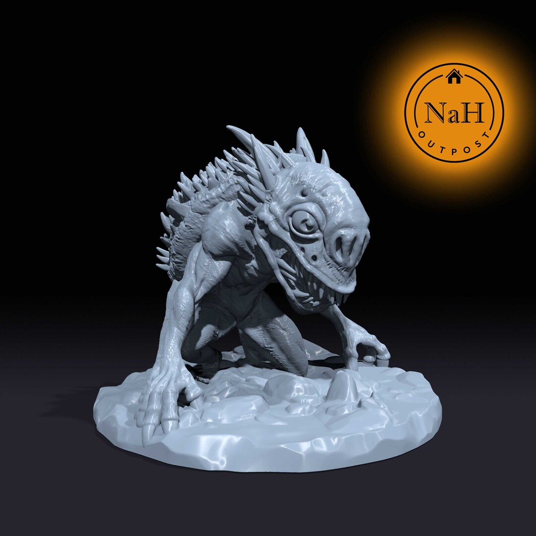 Graveglib the Necrotic Newt | Ghoulhopper | Undead Frog | Monstrosity ...