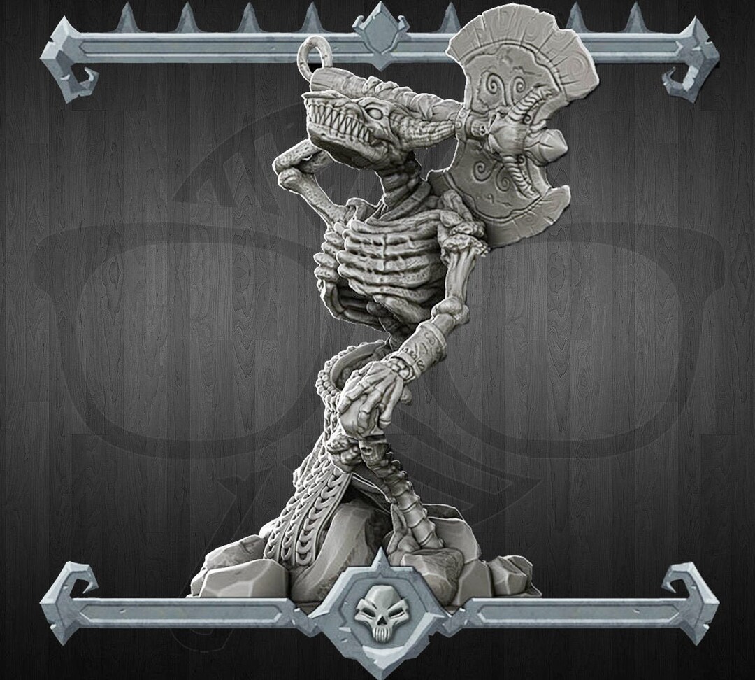 Marrowhorn, Wailer of the Catacombs Minotaur Skeleton Miniature for ...