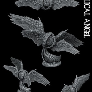 Biblical Angel | Ancient Eye Angel | Miniature for Tabletop Games Like ...