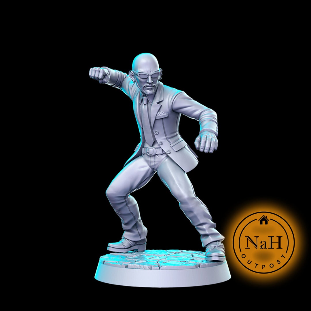 The Hitman | Professional Assassin Miniature for Tabletop Games Like D ...