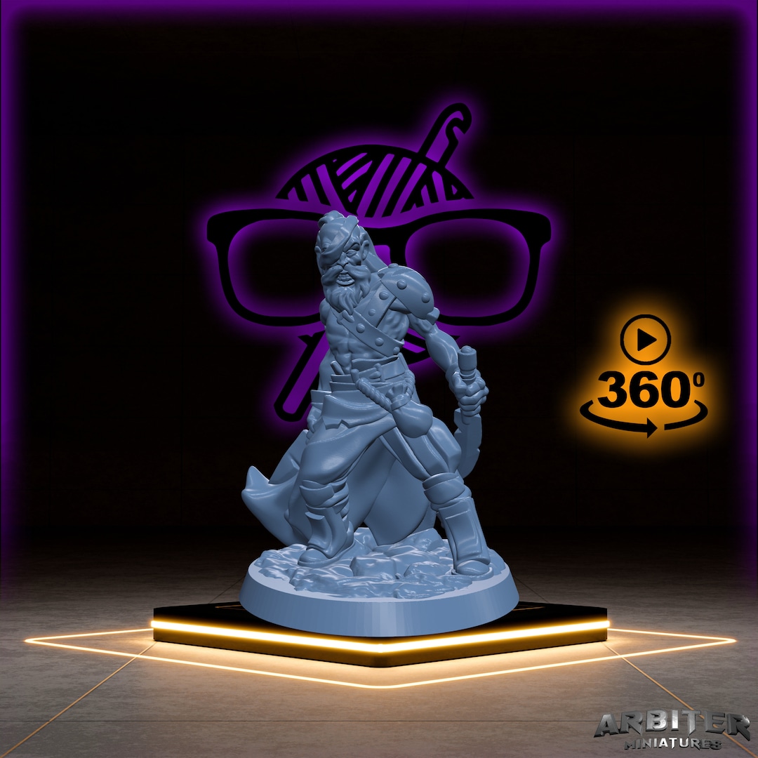 Town Bandit | Thug Ruffian Miniature for Tabletop Games Like D&D or War ...