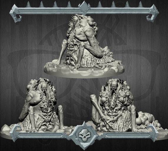 Bloodspawn Miniature for Tabletop Games Like D&D and War - Etsy