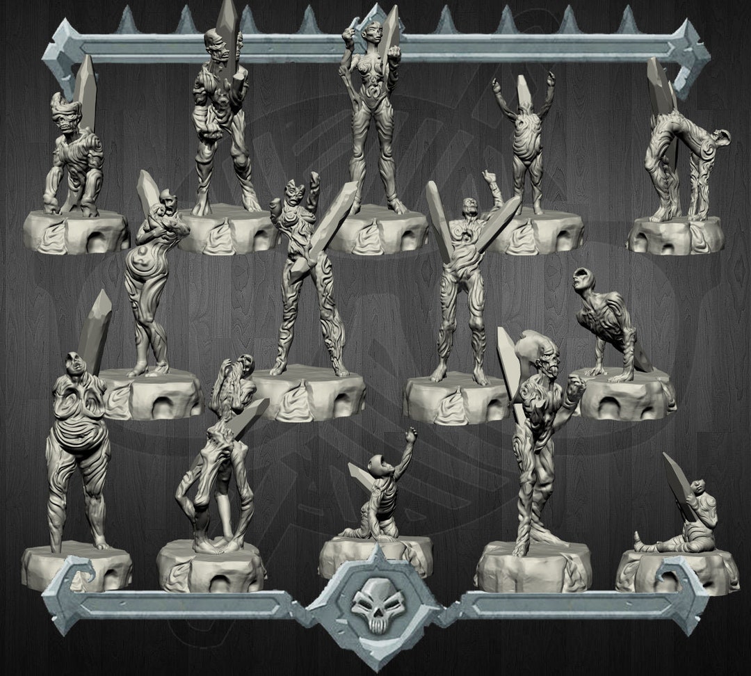 Damned Souls | Haruman Tortured Miniature for Tabletop Games Like D&D ...