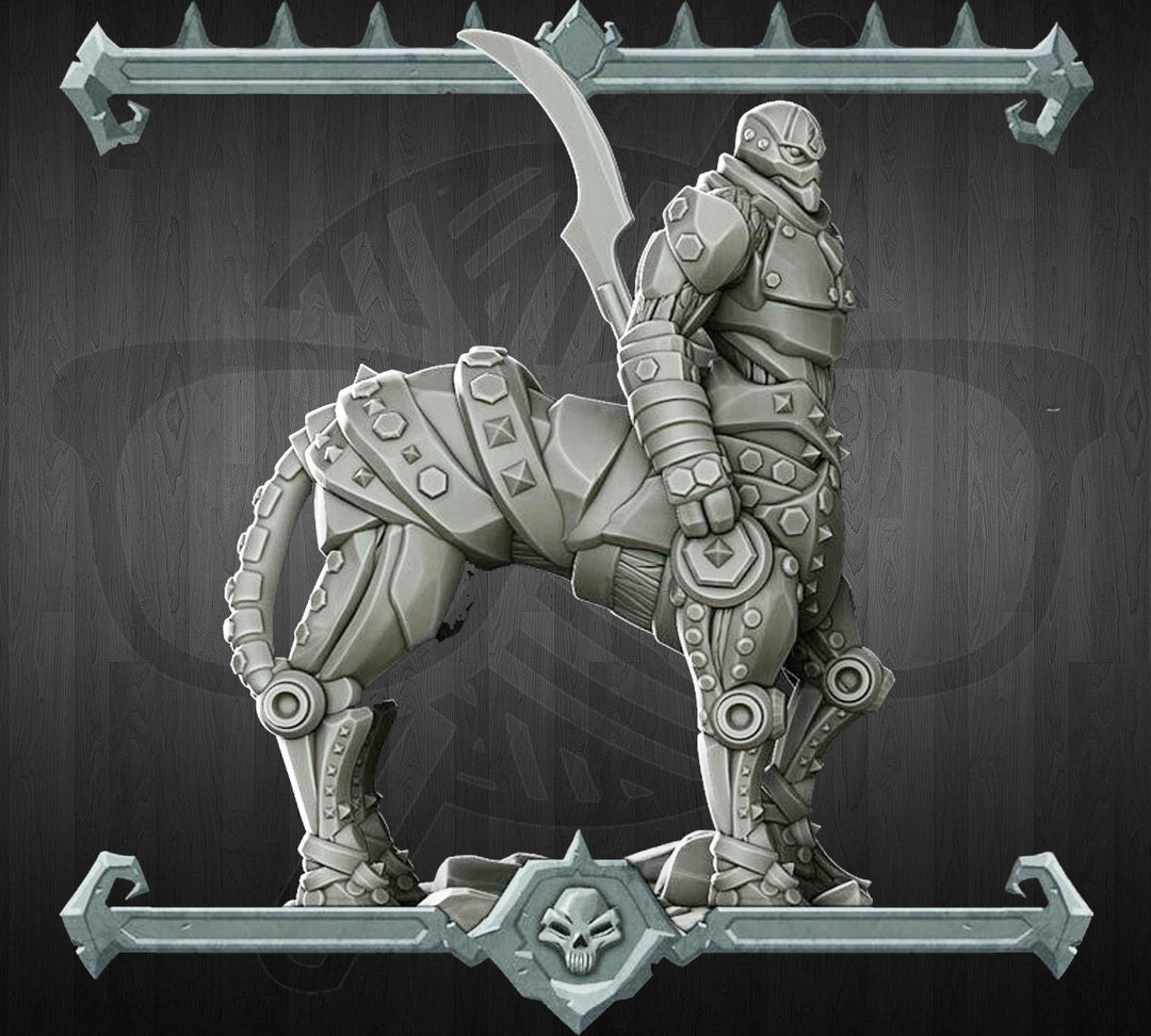 Battlebuilt Centaur Battle Built Centaur Miniature for Tabletop Games ...