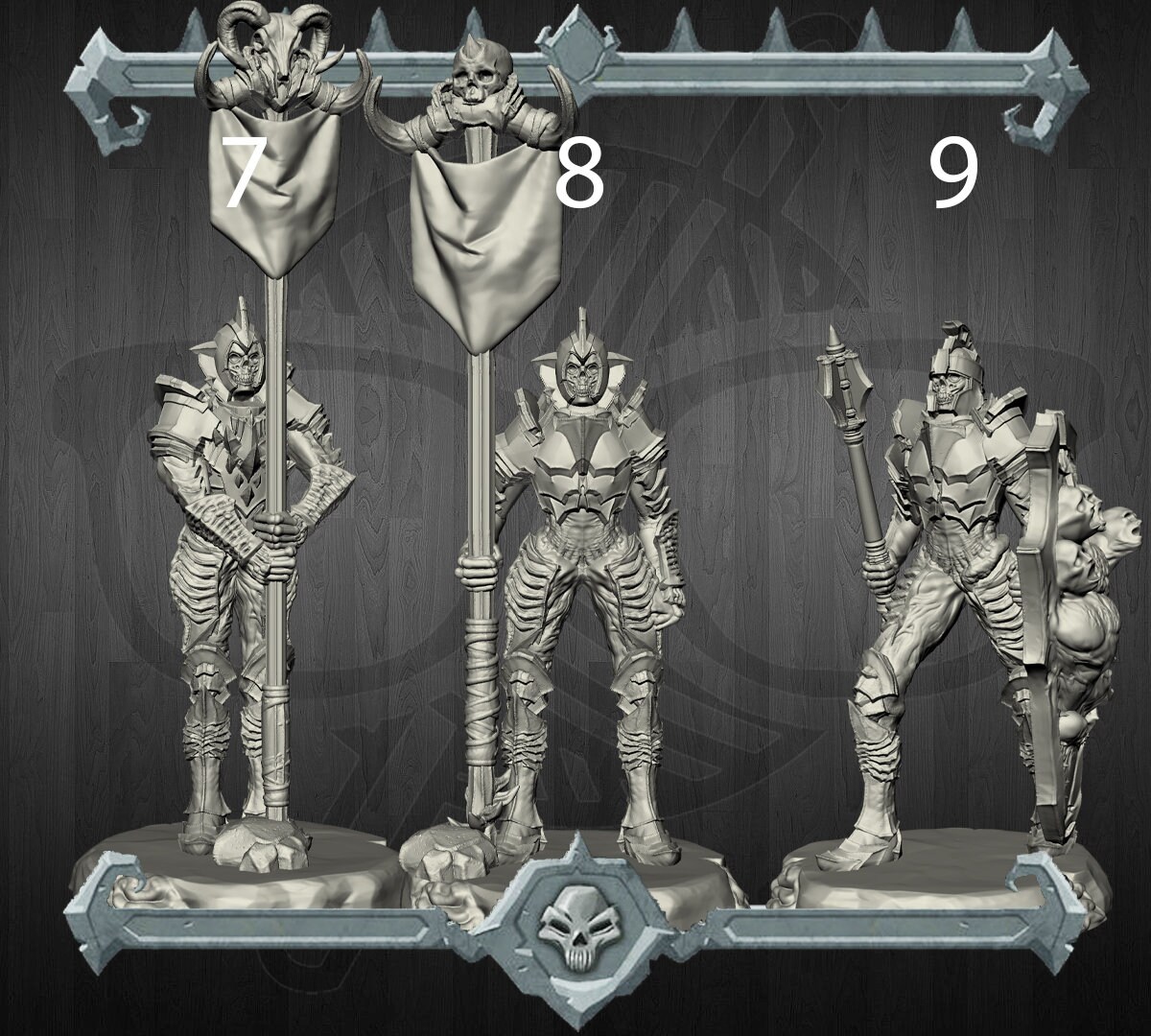 Infernal Legionnaires Undead Skeleton Avernus Devils - Etsy