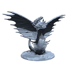 Serpis the Skyfang | Harpy Serpent | Monstrosity Miniature for Tabletop ...