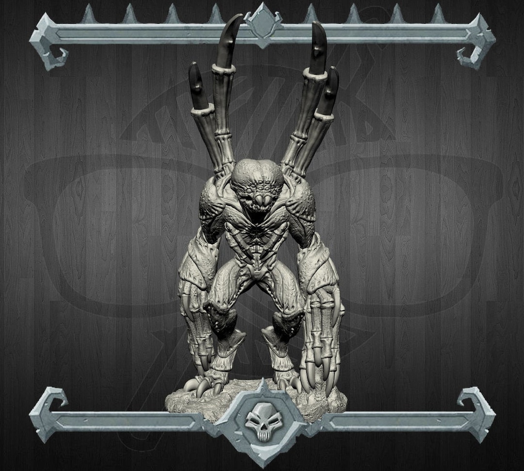 Silkfang, the Creeping Doom Were Spider Miniature for Tabletop Games ...