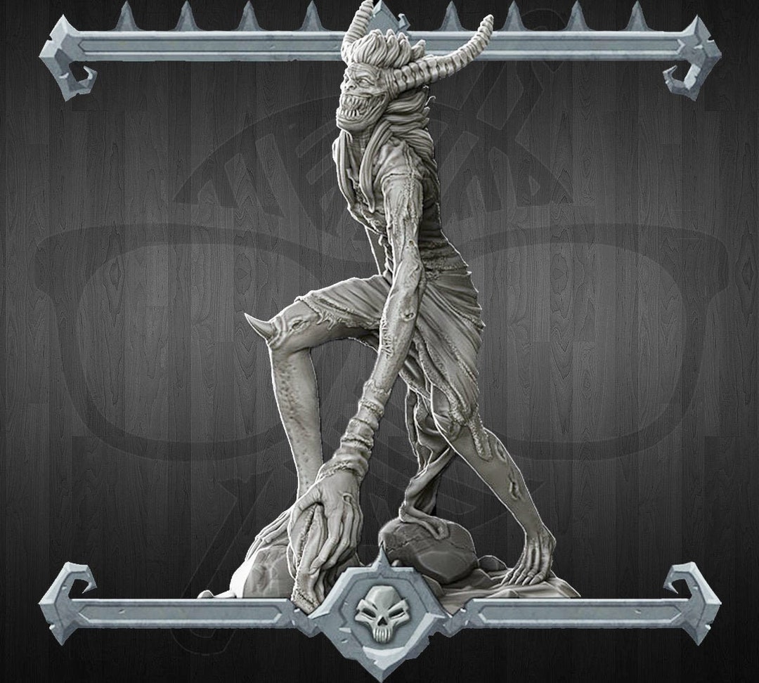 Bushyasta Miniature for Tabletop Games Like D&D and War - Etsy