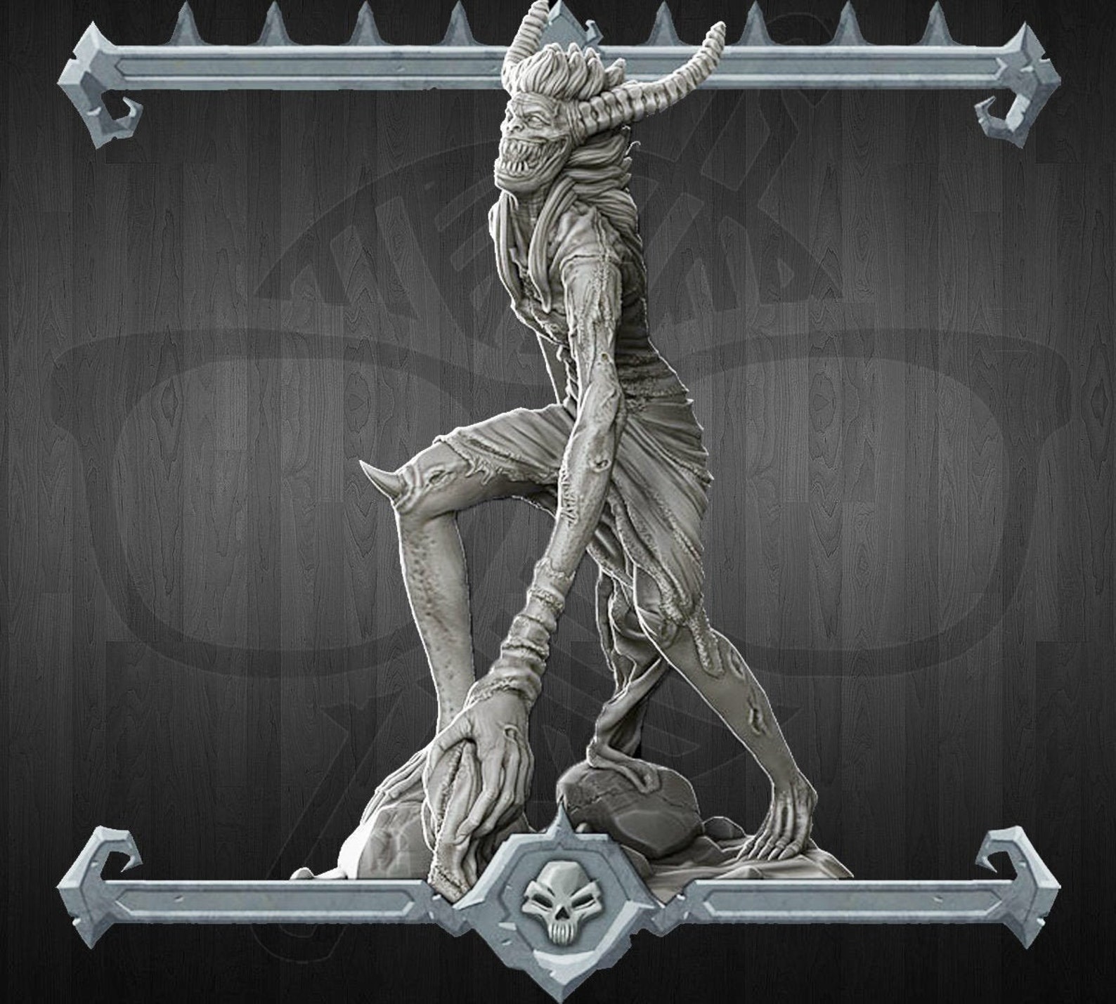 Bushyasta Miniature for Tabletop Games Like D&D and War - Etsy