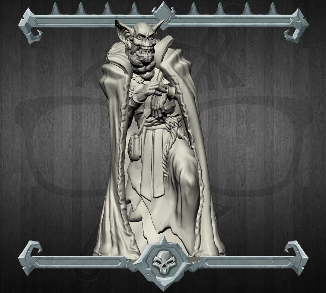 Shadow Count, the Timeless Horror Nosferatu Master Vampire Miniature for Tabletop Games Like D&D ...