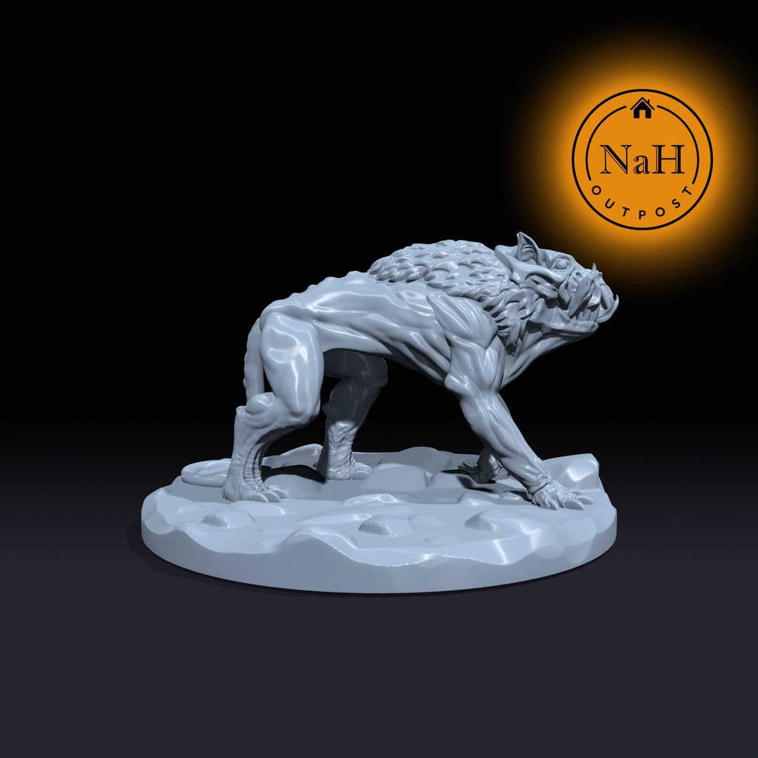 Cindersnarl, the Abyssal Tracker | Yeth Hound | Hellhound | Miniature ...