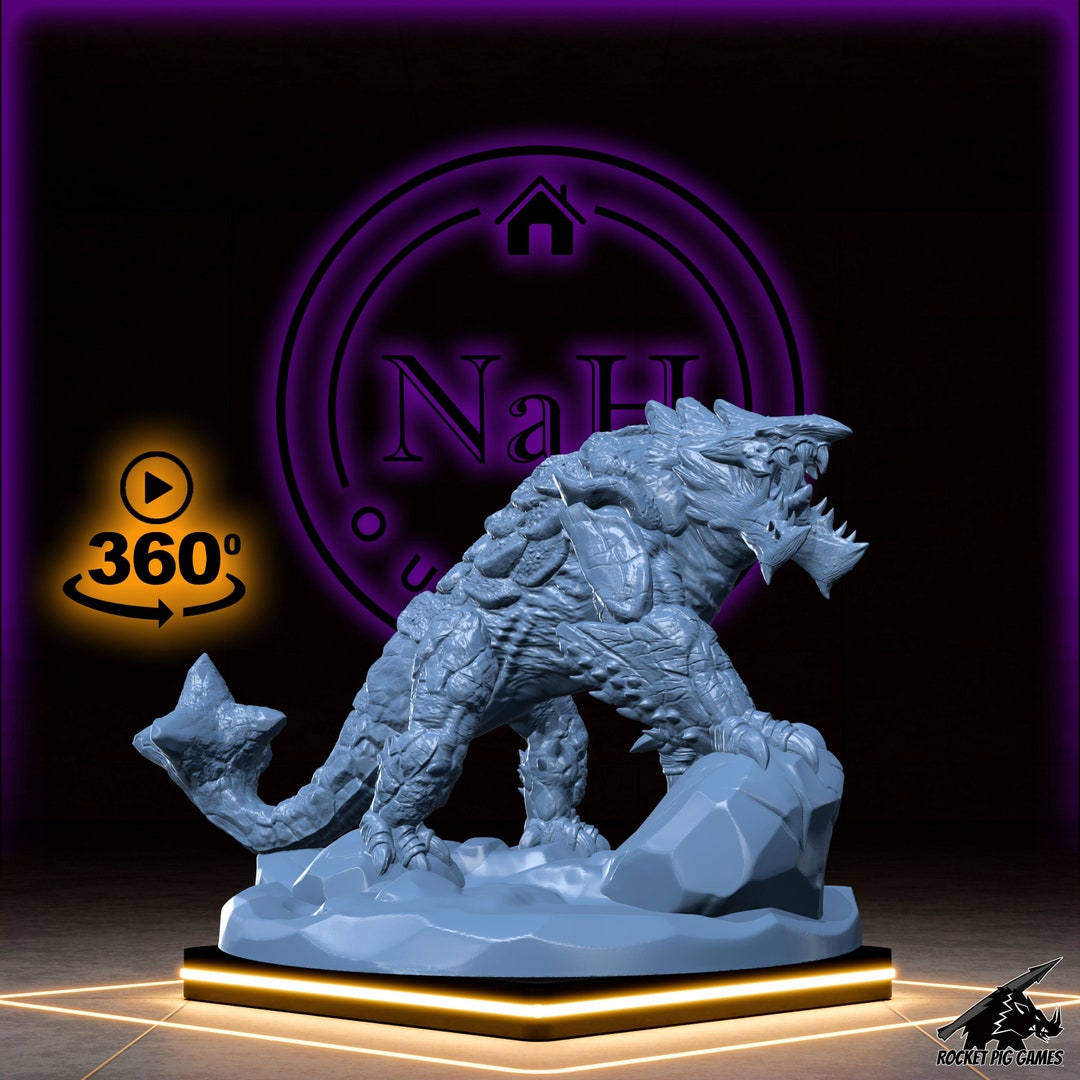 Gorgonax, the Earth Sunderer Exodon Alpha Dire Bulette Miniature for ...