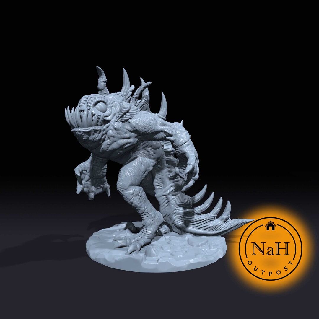 Bog Horror | Kuo-toa | Sea Miniature for Tabletop Games Like D&D and ...