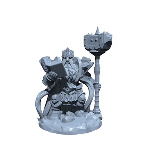 Durak Doomhammer, the Fallen Forge-master Lich Dwarven Lich Miniature ...