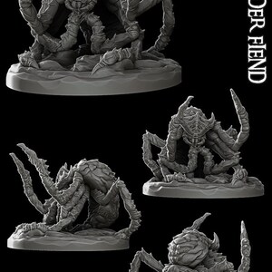 Bebilith Spider Fiend Miniature for Tabletop Games Like D&D and War ...