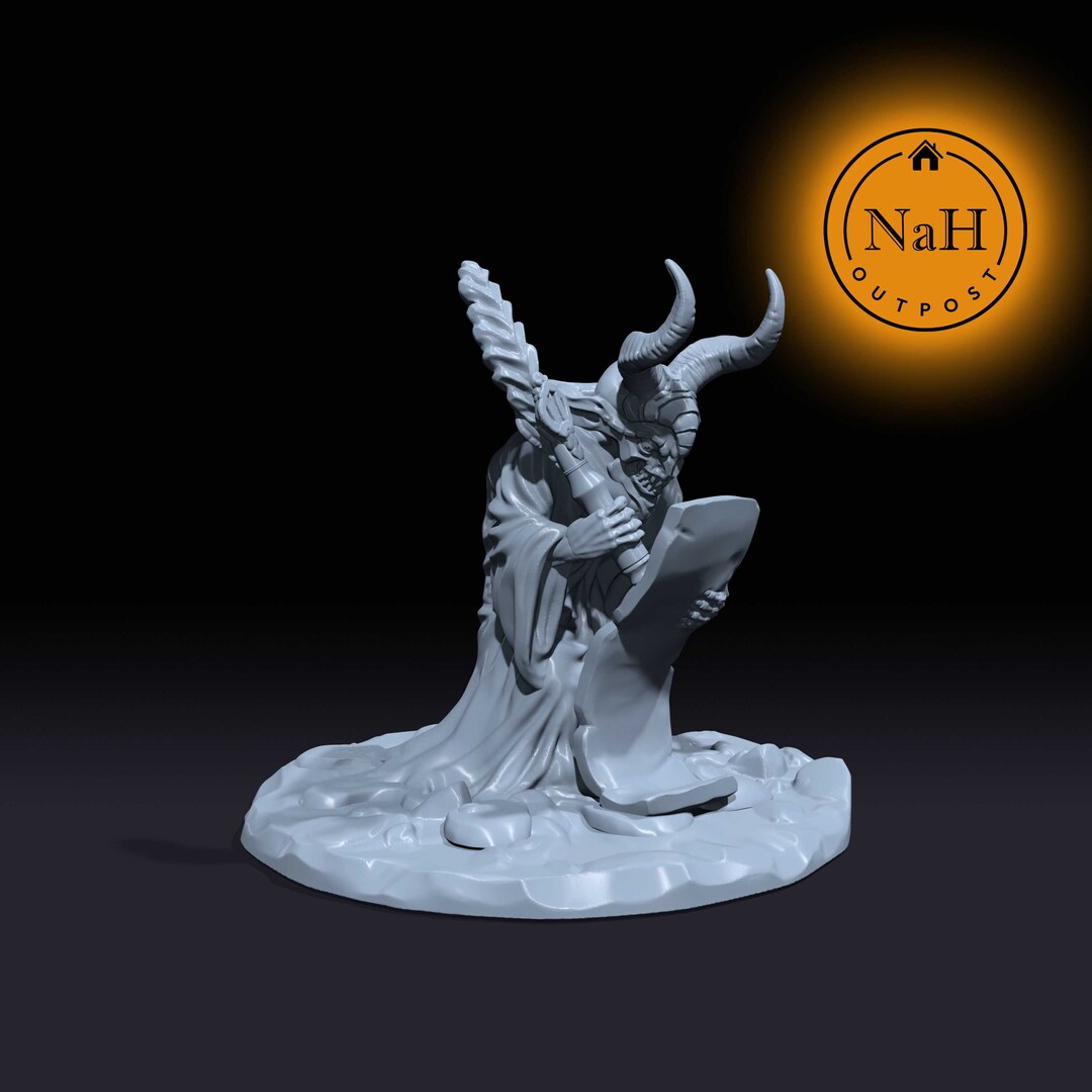 Gorthax, the Sigil Enforcer | Inked Fiend | Contract Devil Miniature ...