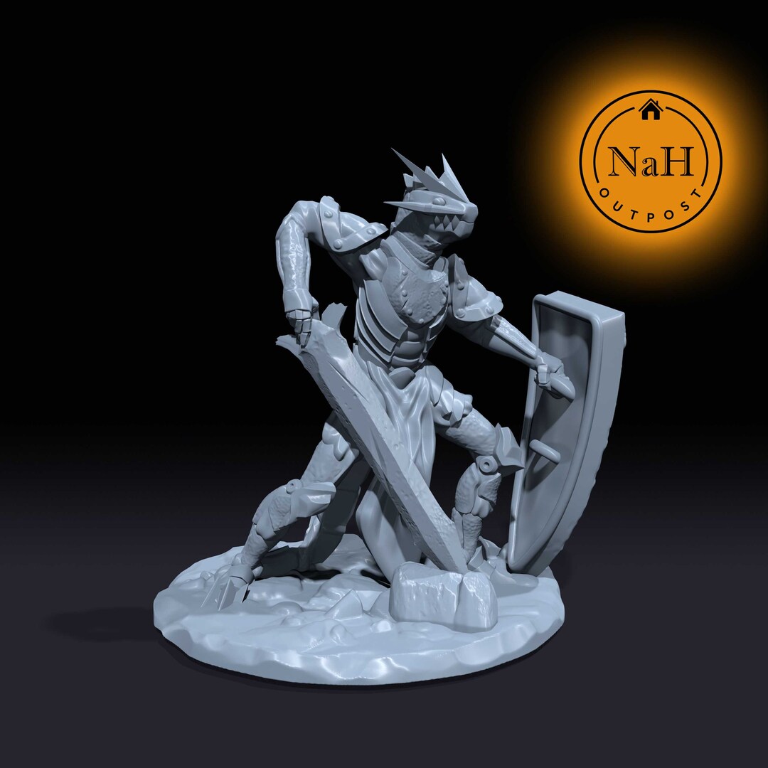Grendurak, the Ironscale Champion | Dragon Forged Golem | Clockwork ...