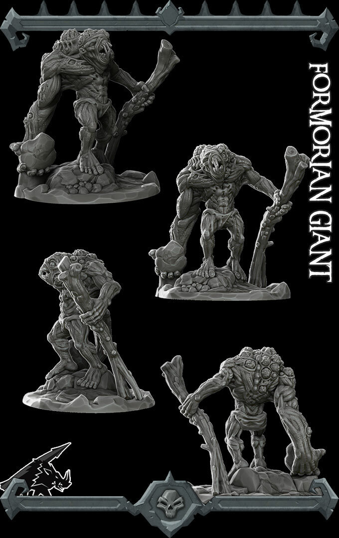 Formorian Giant Miniature for Tabletop Games Like D&D and - Etsy