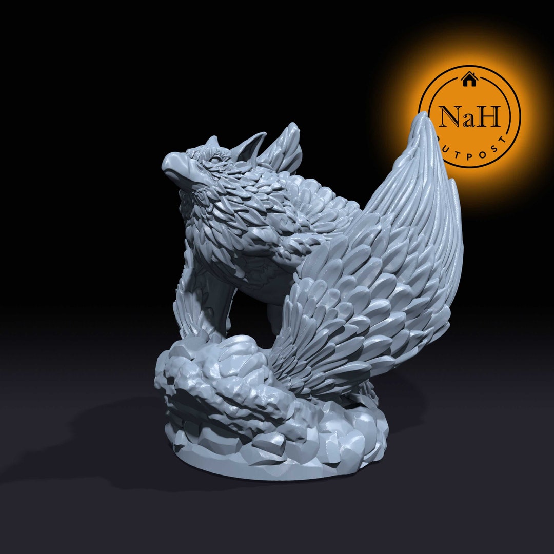 Stormbeak, the High Wind | Griffon | Monstrosity Miniature for Tabletop ...
