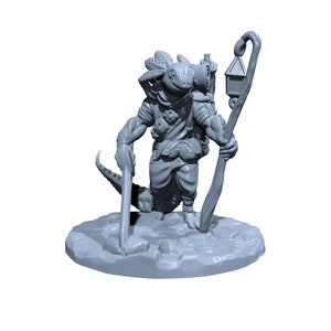 Axel Rippleblade | Axolotlfolk | Axolotl Miniature for Tabletop Games ...