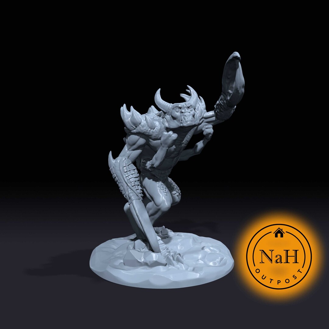 Kravax, the Spellbreaker | Glabrezu | Fiend, Four-armed Demon Lord ...