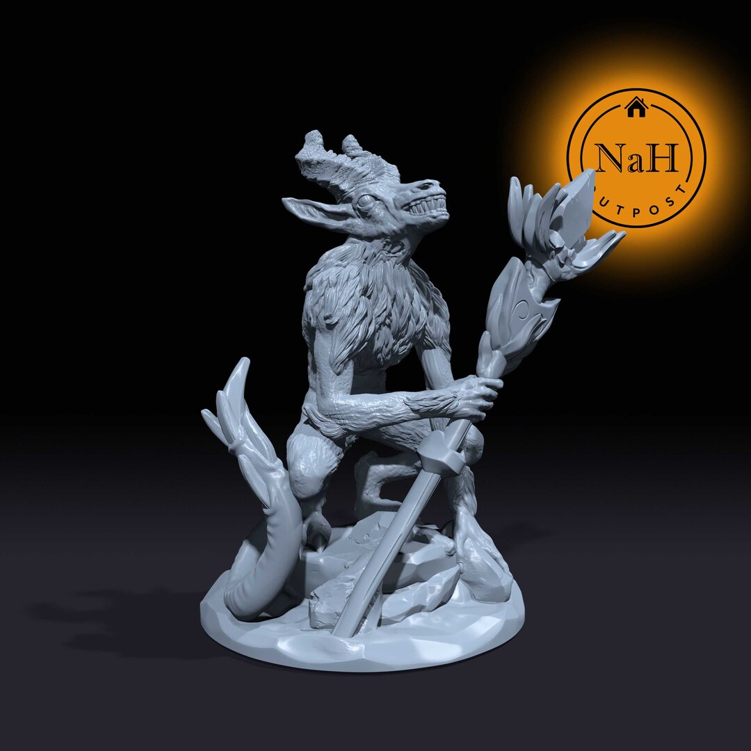 Belzakar, the Abyssal Bovine | Bulezau | Goat Fiend | Miniature for ...