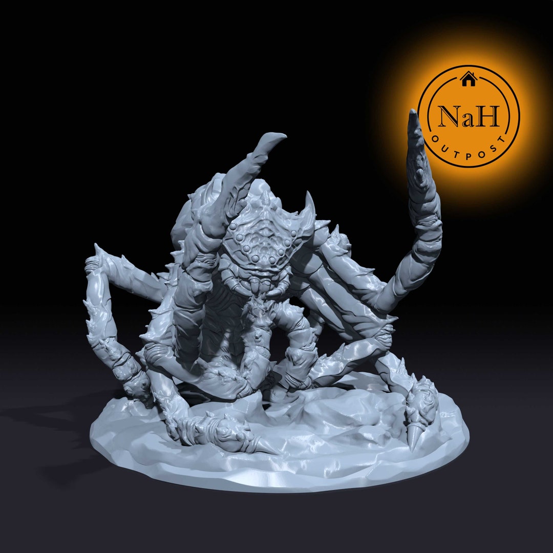 Shadowsilk, the Void Stalker | Bebilith | Spider Fiend Miniature for ...