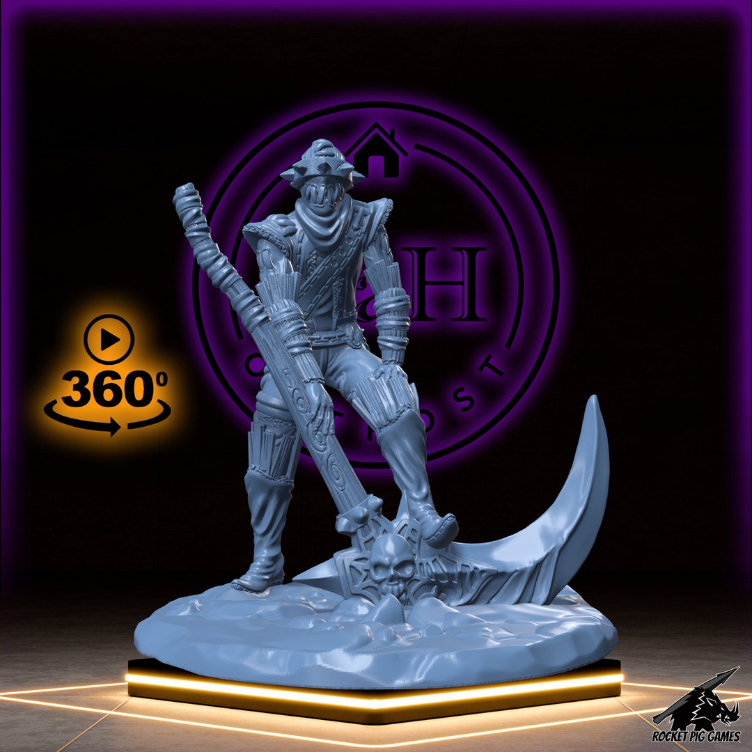 Stalkraven the Balewrath Demonic Scarecrow Undead Scarecrow Miniature ...