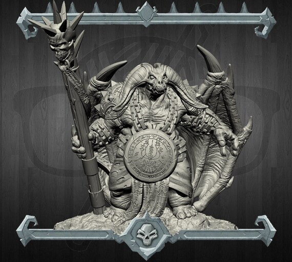 Orcus Demon Lord of Undeath Archdemon Fiend Miniature - Etsy