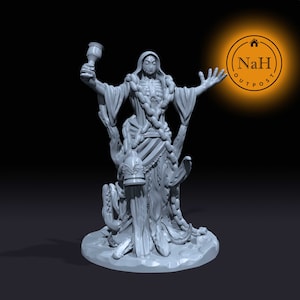 Spirit of the Deep | Kraken Priest Miniature for Tabletop Games Like D ...