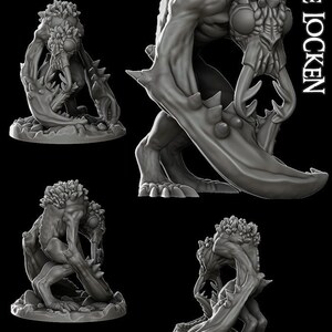 Shadefang | Meenlock | Locken Miniature for Tabletop Games Like D&D and ...