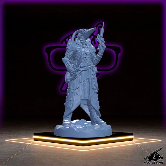 Arcane Alchemist Human Artificer Miniature for Tabletop - Etsy
