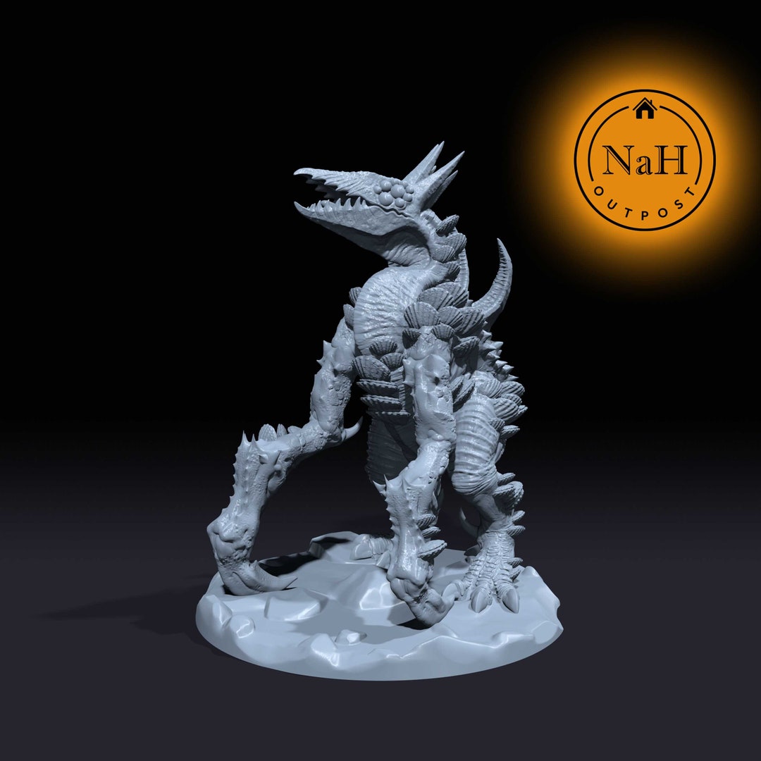 Sporelash, the Hooked Horror | Fungus Horror | Ocean Hook Horror | Monstrosity Miniature for ...