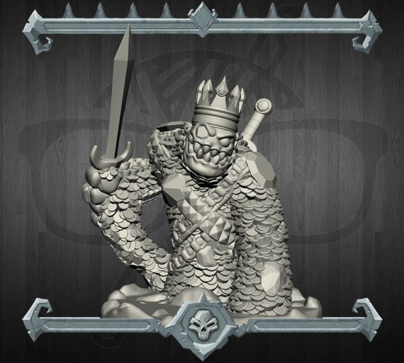 Treasure Golem Miniature for Tabletop Games Like D&D | Etsy