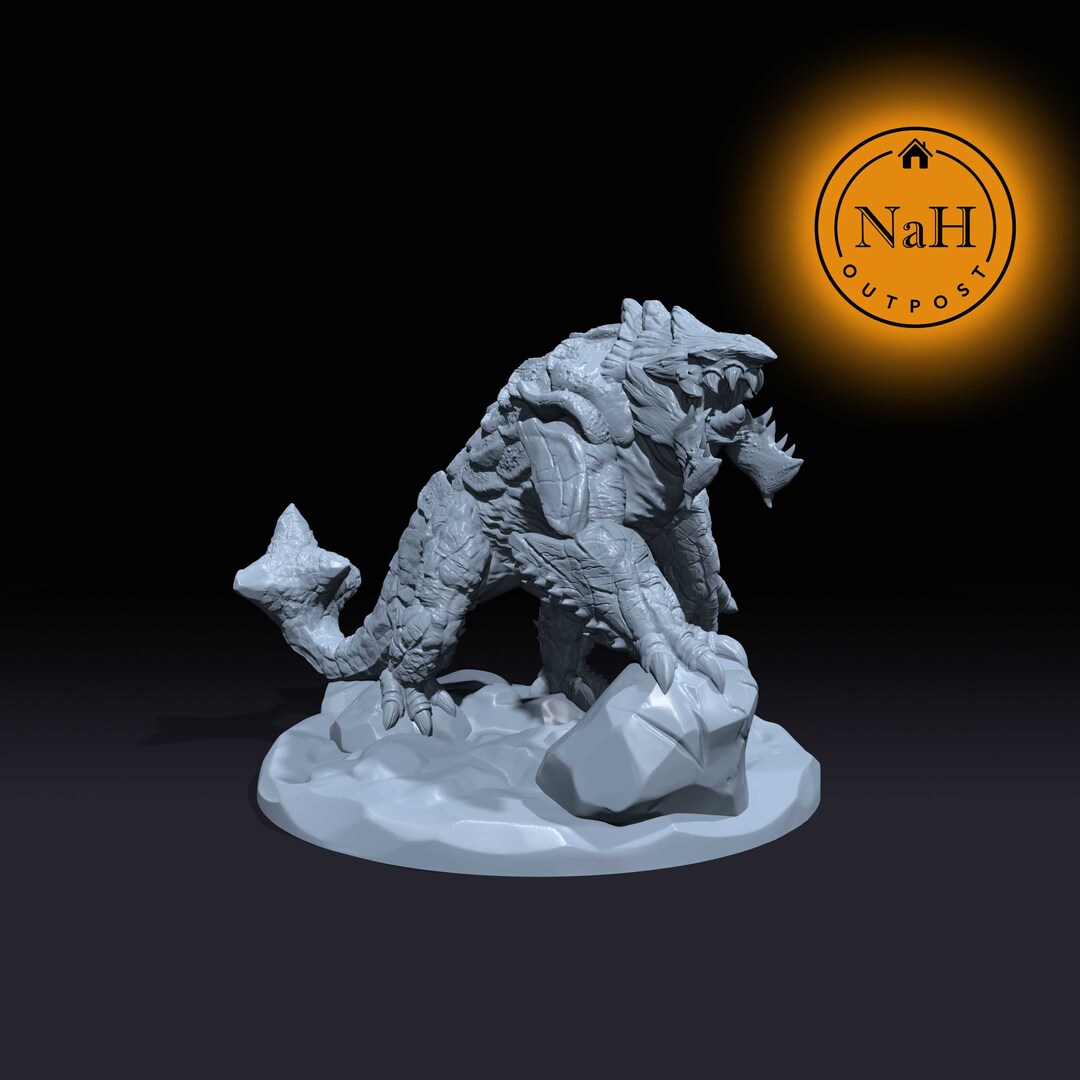 Gorgonax, the Earth Sunderer | Exodon | Alpha | Dire Bulette Miniature ...