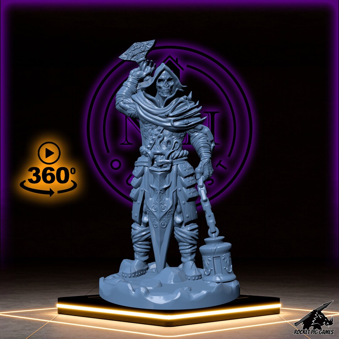 Kranok, the Executioner of Souls Hells Executioner Skull Lord Undead ...