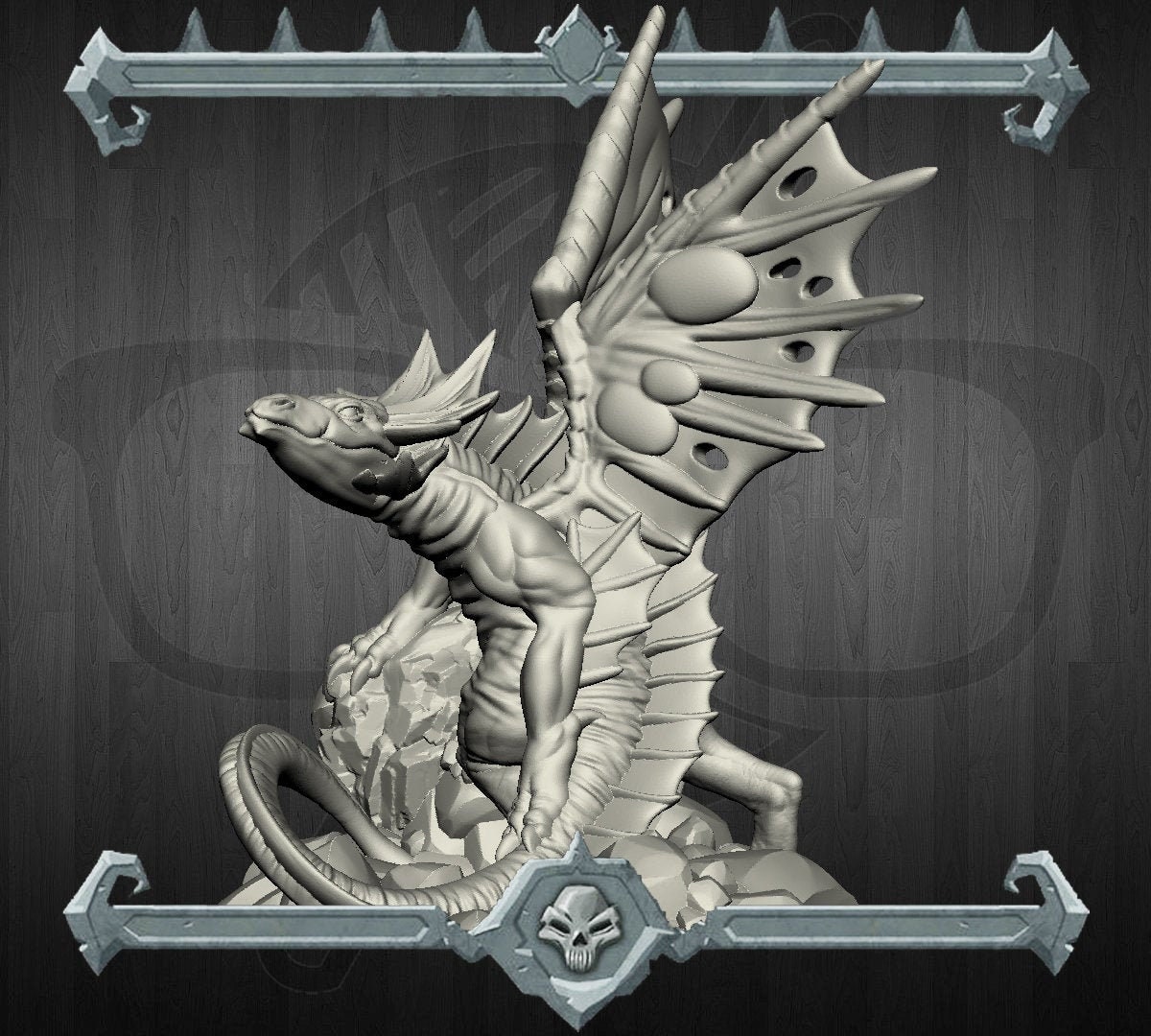 Faerie Dragon Fairy Dragon Miniature for Tabletop Games Like | Etsy